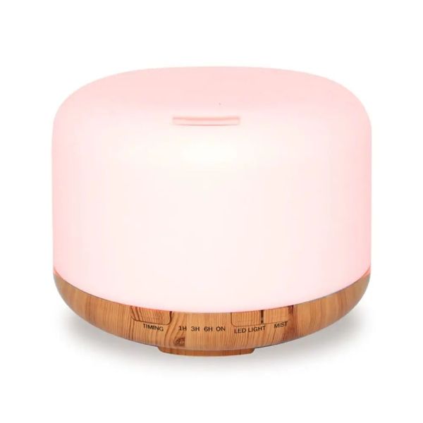 Platinet Aroma Diffuser HumidiFier with RGB Milky Wood Base